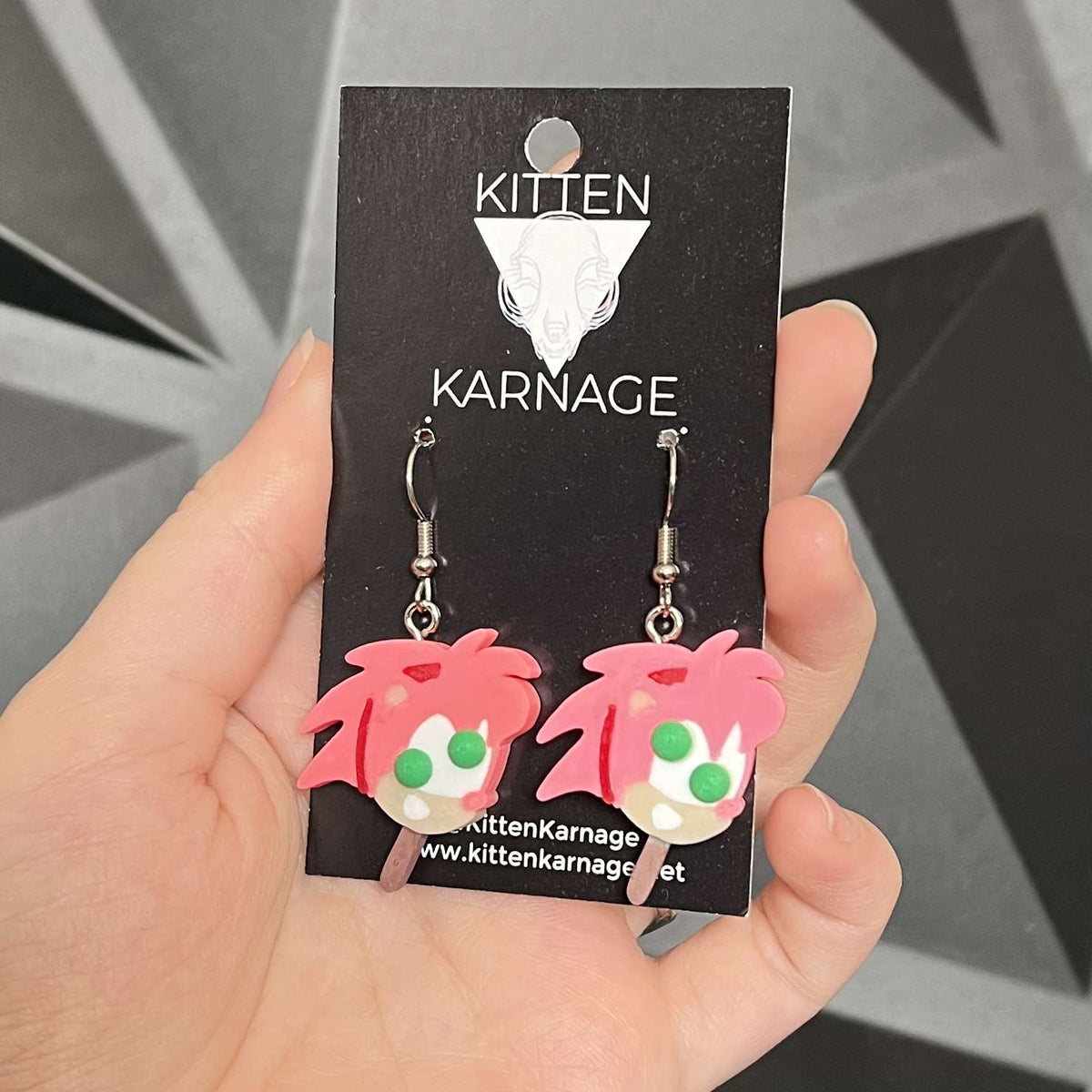 3D Printed Amy Sonic the Hedgehog Popsicle with Gumball Eyes Ice Cream ...